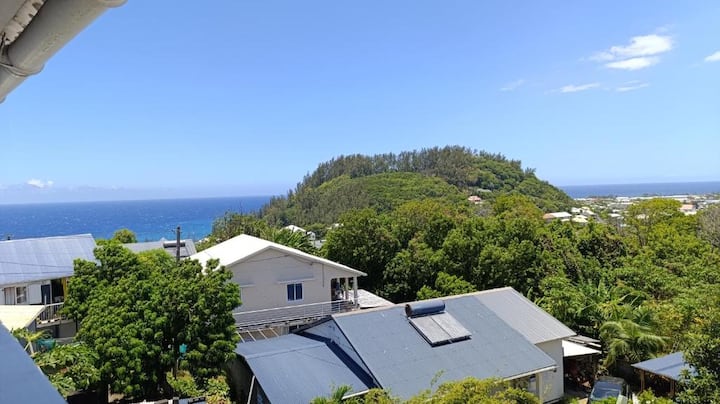 Splendide T4 Avec Vue Imprenable Sur L'océan - Saint-Joseph