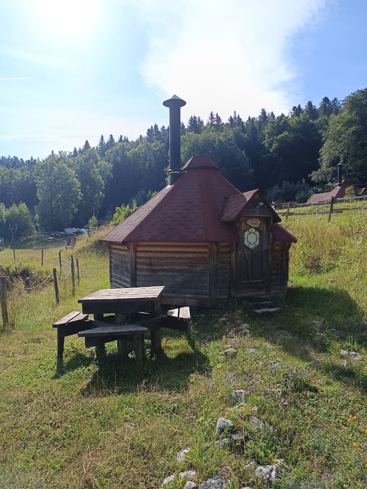 Cabane Kota Finlandais Insolite Ivalo En Vercors - Gresse-en-Vercors