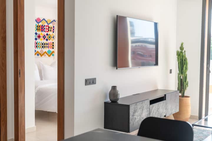 Design Appartement Lumineux, Cœur De Gueliz - Marrakech