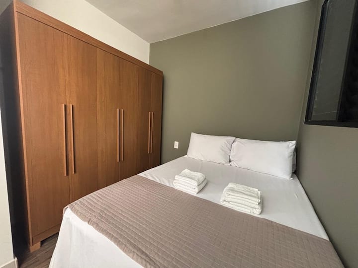 Apto 1 Quarto Mobiliado - Novo E Completo - Belo Horizonte