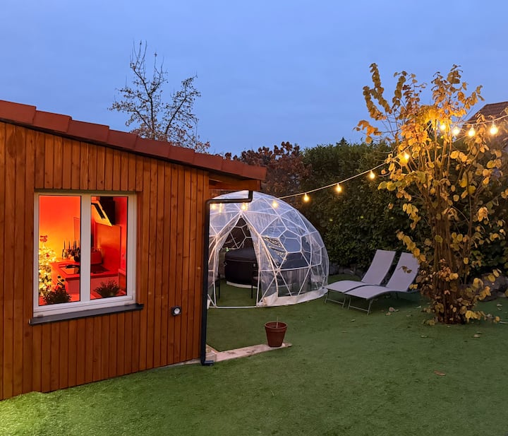 La Jacuzzi Bulle House - Bas-Rhin