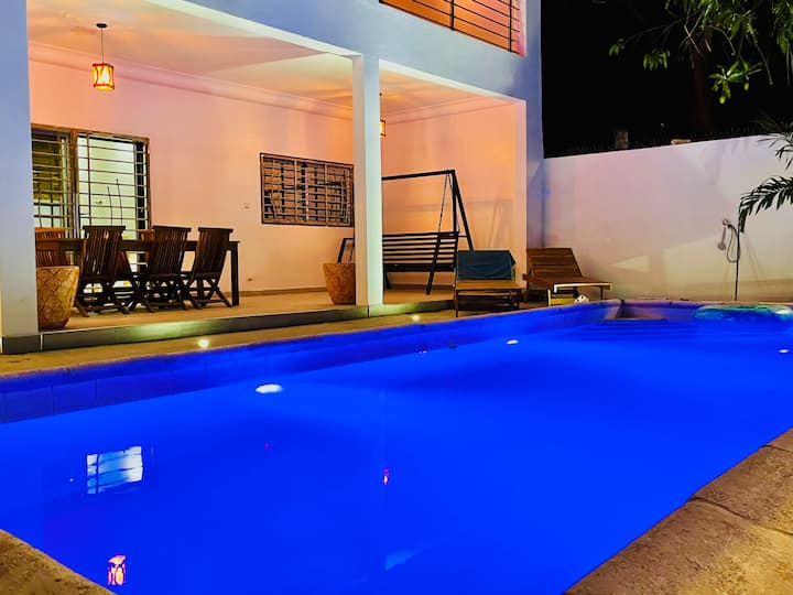 Villa Avec Piscine - Keur Lune - Saly - Sénégal