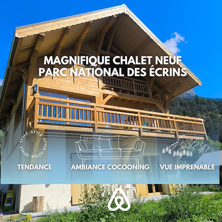 Magnifique Chalet Neuf - Pelvoux/puy Saint Vincent - Puy-Saint-Vincent