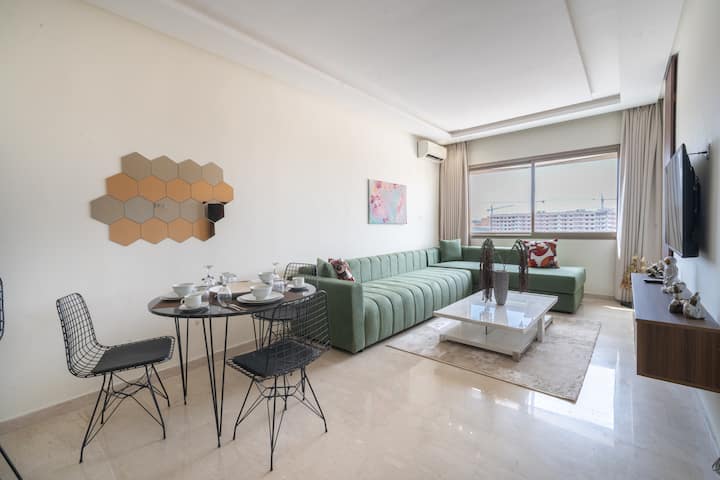 The Marrakech Glow–sleek 1br With Sunset Ambiance - Marrakech