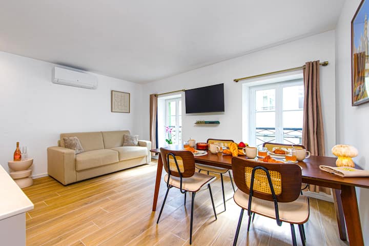 Luxueux 3 Pièces-carré D'or Menton-plage 1 Minute - Menton