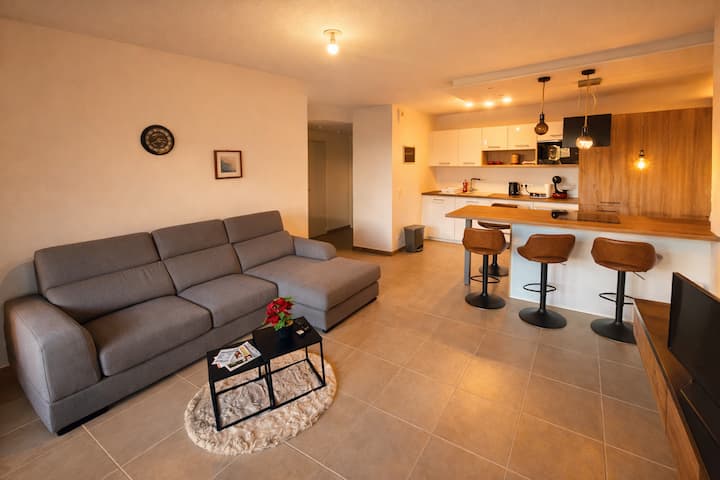 Appartement Cocooning Avec Terrasse Et Belle Vue - Vence