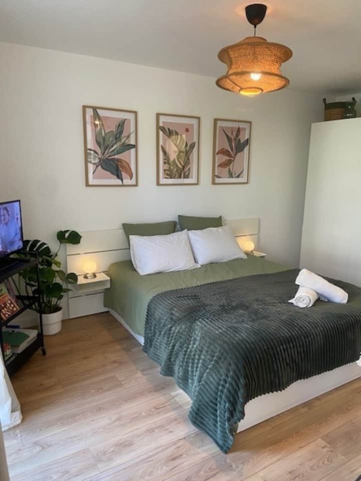 Studio Premium Moderne, Cosy, Calme Et Balcon. - Haguenau