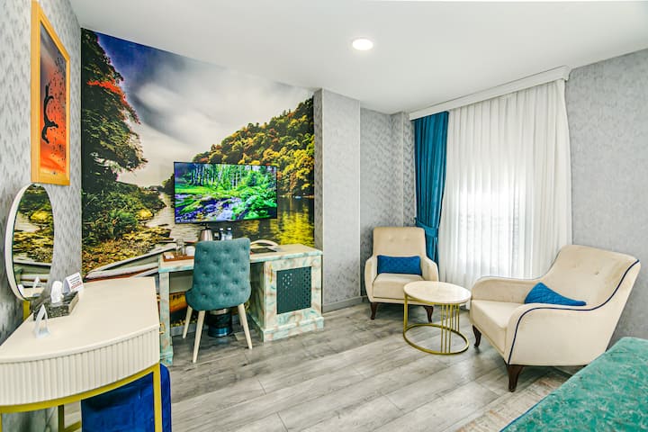 Baku Merkezde Kahvalti Dahil Lux Otel Odasi - Baku