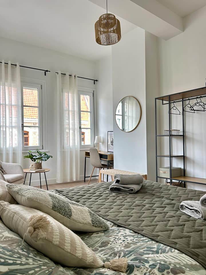 Suzy Loft - T3 Centre Historique - Douai