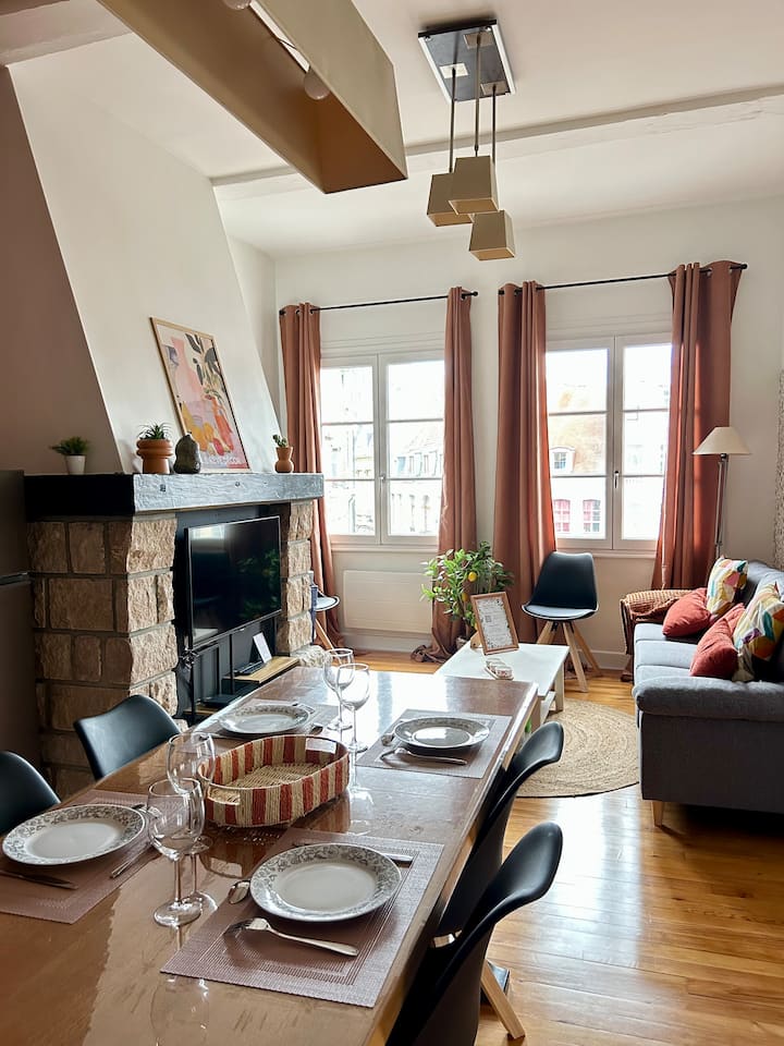 Suzy Loft - T3 Centre Historique - Douai