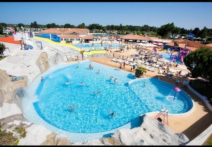 Spacieux Mobil -Home /Les Mathe 6/ 8 Places Luxes - La Palmyre