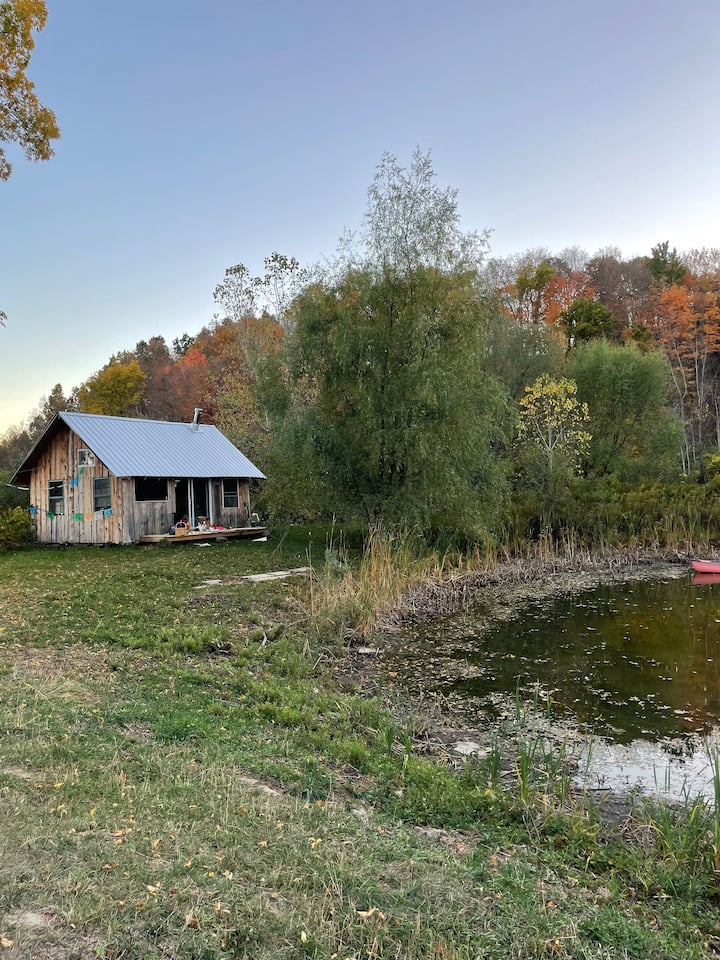 Off Grid Cabin At Bright Sky Farm - Naples, NY