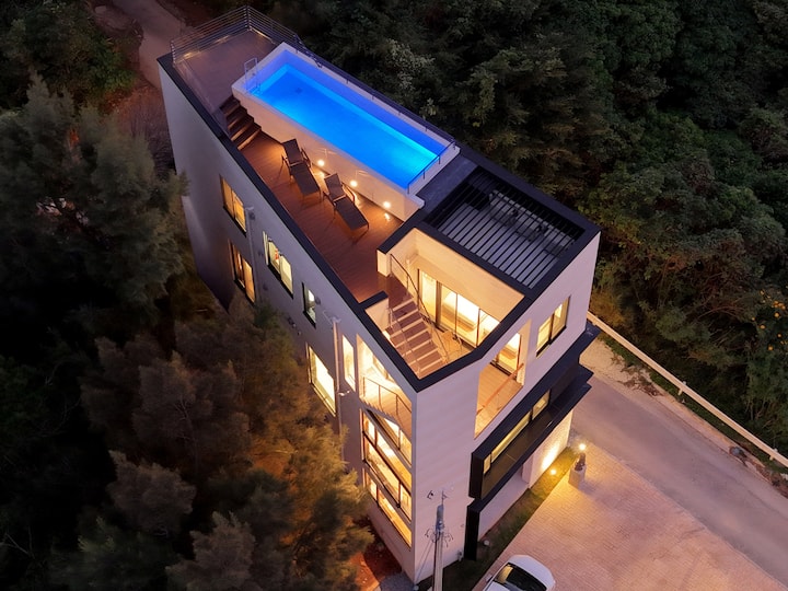 【Earth】best Ocean View Pool | Luxury 3br - Okinawa