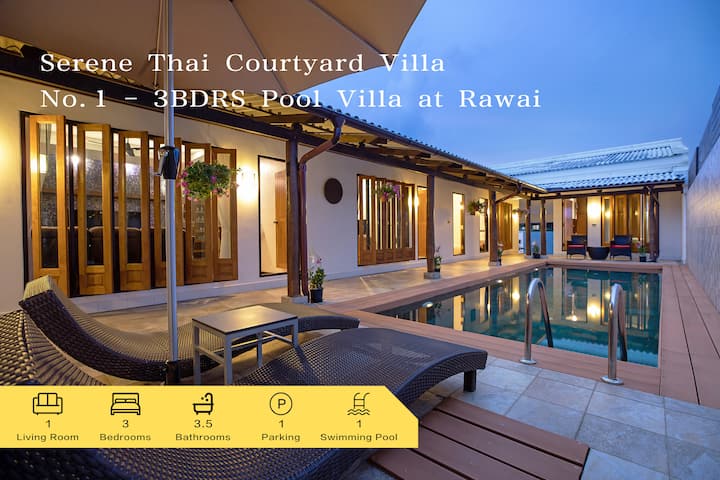 Serene Thai Courtyard Villa No.1 - Phuket