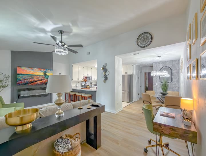 Emerald Stay Retreat~near Fsu, Famu & Downtown - Tallahassee, FL
