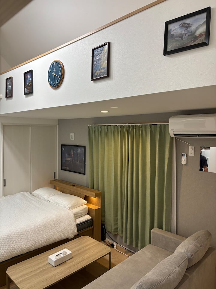 【パッドフット】Jr大久保駅徒歩9分/最大4名/魔法の部屋/新宿歌舞伎町・新大久保徒歩圏内 - Harajuku