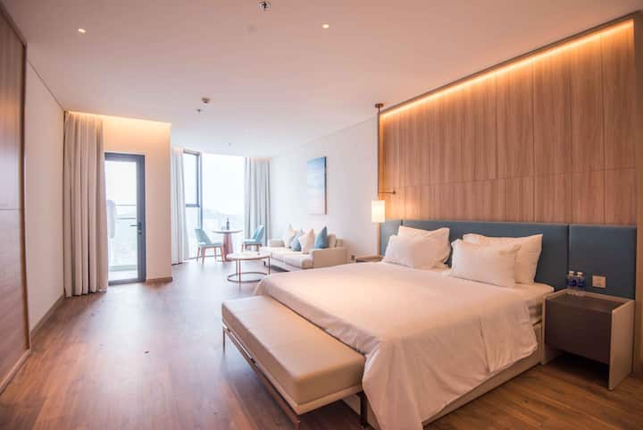 Studio View City/tầng Cao/cách Biển 50m. - China