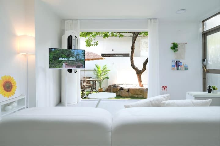 [특가]오픈이벤트#1층독채#최대11인#광안역 도보5분#72m2#세스코방역#방3개침대5개 - Busan