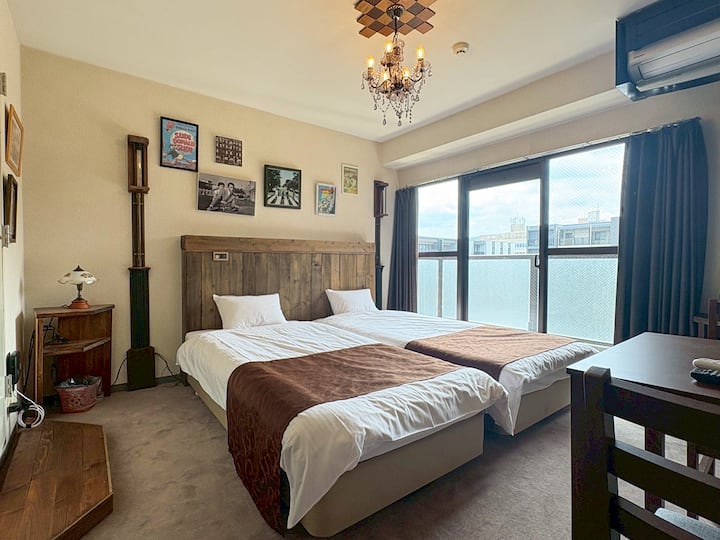 【503】ツインルーム・ユニットバス（シングルベッド2台）／金沢城公園近く・観光地へのアクセス良好 - Kanazawa