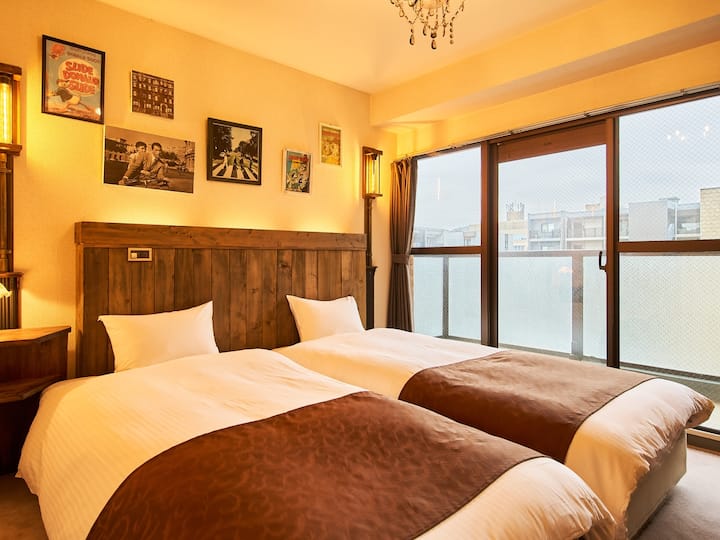 【503】ツインルーム・ユニットバス（シングルベッド2台）／金沢城公園近く・観光地へのアクセス良好 - Kanazawa