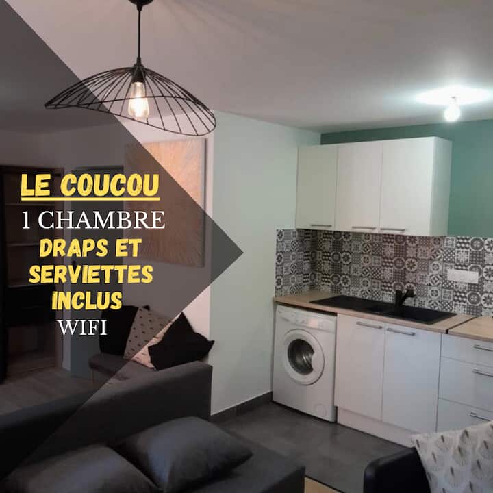 Le Coucou, T1 Tout éQuipé Proche Gare - Saint-Brieuc