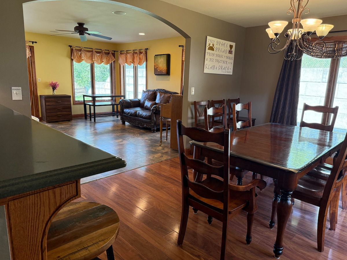 Ranch rustique : retraite dans la région du lac Lewis & Clark - Maisons ...