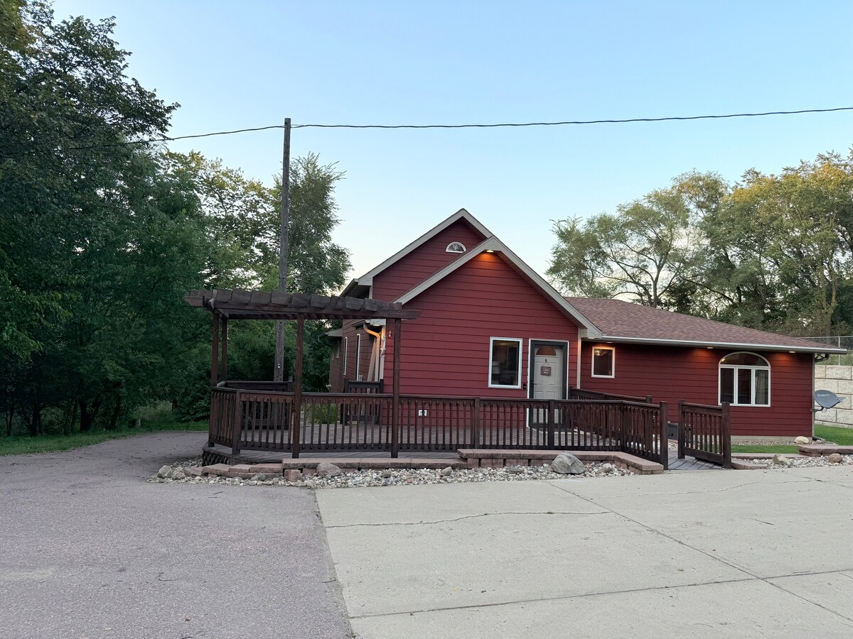 Ranch rustique : retraite dans la région du lac Lewis & Clark - Maisons ...