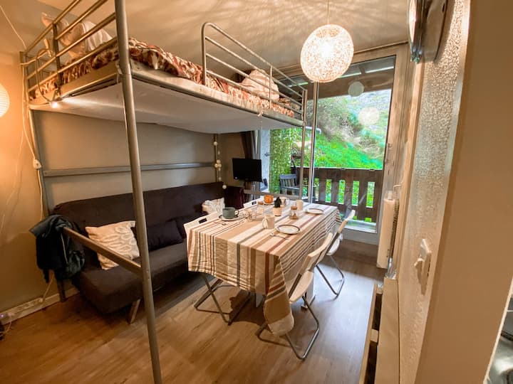 Petit Studio Cosy, Proche Départ Station De Ski - Porté-Puymorens