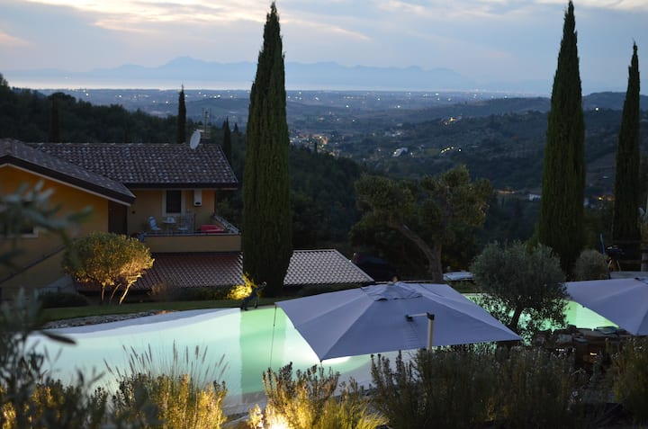 Spacieuse Villa Avec Piscine Panoramique Et Jardin - Cilento