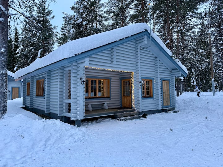 Atmospheric And Cozy Log Cabin By The Ski Tracks - Finlandia