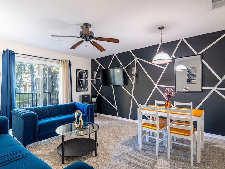 Cozy And Fun Bungalow: Pool+gym+near Disney World - Kissimmee
