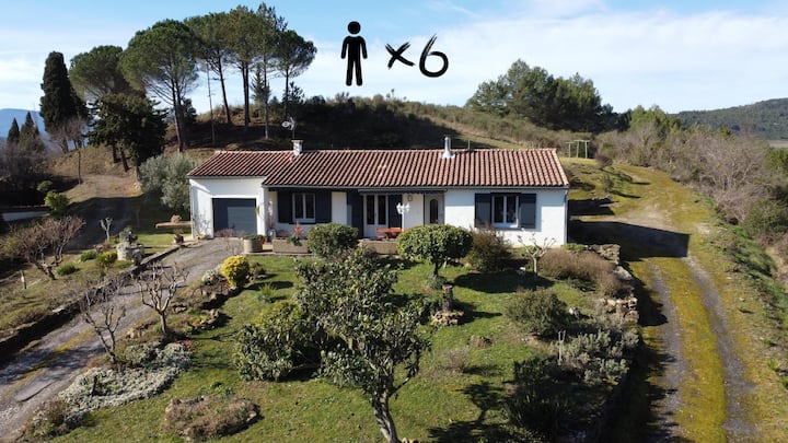 Villa Privative 4 Façades 3 Chambres, Très Calme - Quillan