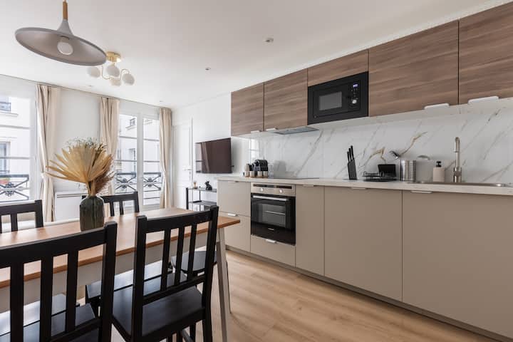 Paris Centre 3ᵉ – Appart Chauffé & 2 Sdb (6 Pers) - Paris