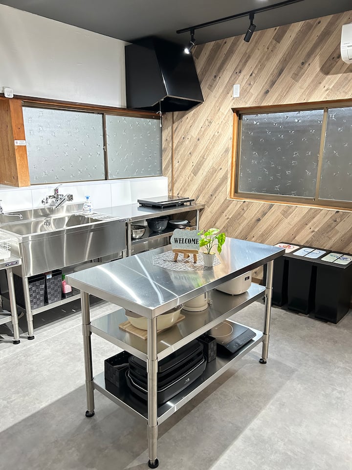 海と森に囲まれた宿〜Bbq・焚き火・釣り〜ペットokの『釣る: 焼く: 癒す』島体験【四国・愛媛】 - Niihama