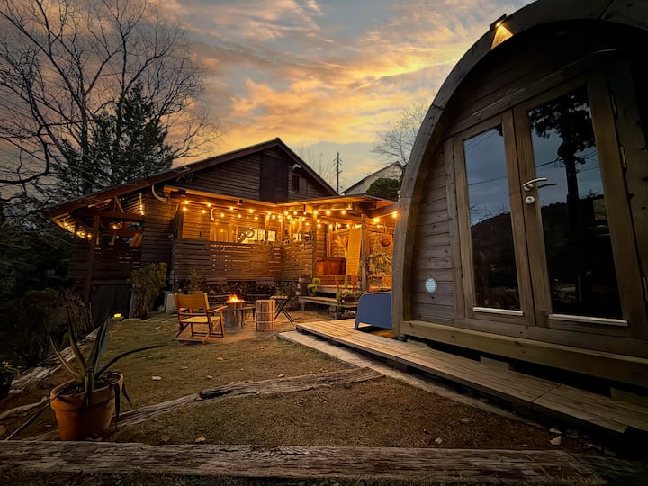 サウナ付き貸切タイニーお宿 山の神 Inn - Ena