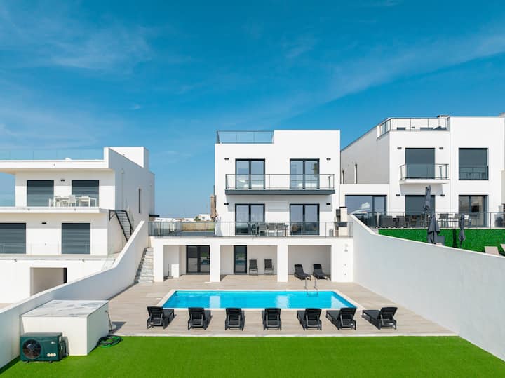 Villa Lotus Peralta, Avec Vue Mer - Atalaia