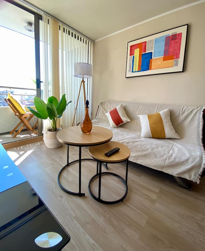 Lindo Y Cálido Departamento En Santiago Centro - Santiago