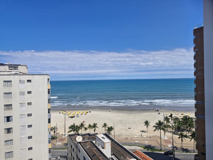 Ap Vista Mar Wi-fi  Piscina Pet Check-in/out Flex - Brésil