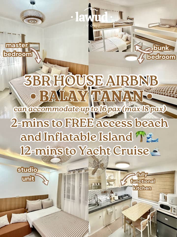 3br—near Inflatable, Free Access Beach & Yacht - 수비크