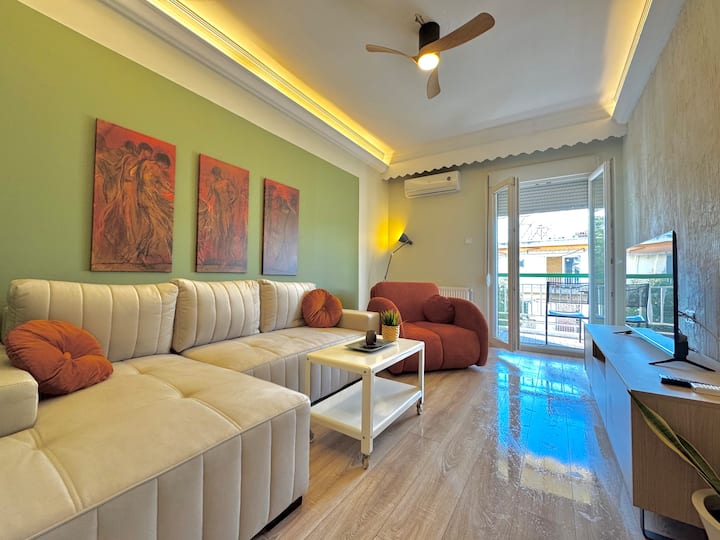 Warm/relaxing Stay With Modern Vibes Thessaloniki - 테살로니키