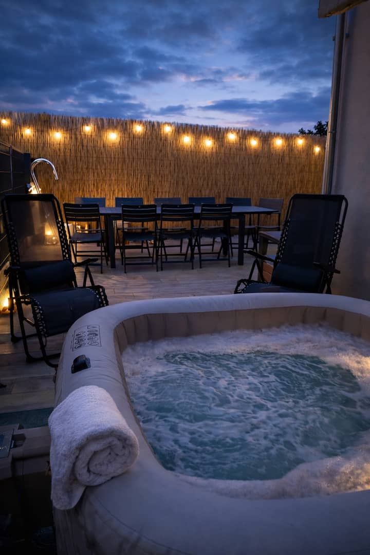 Villa 4 Suites Spa Calme Fibre Parking Pro Famille - Nantes