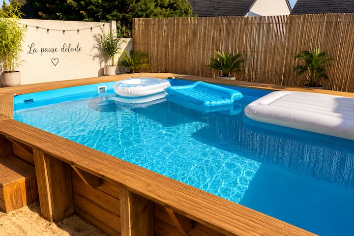 Maison Spa & Piscine  Proche Nantes • 8 Pers - Nantes