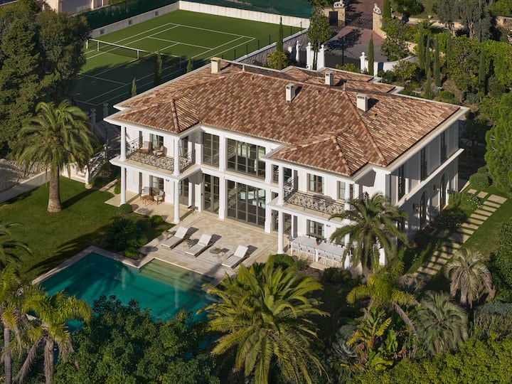 Luxury Cannes Villa With Spa & Tennis - Grasse