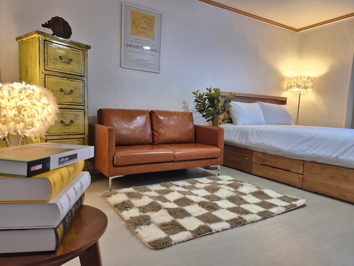 New! Spacious 2room, Snu·gangnam14min·hongdae24min - Seoul