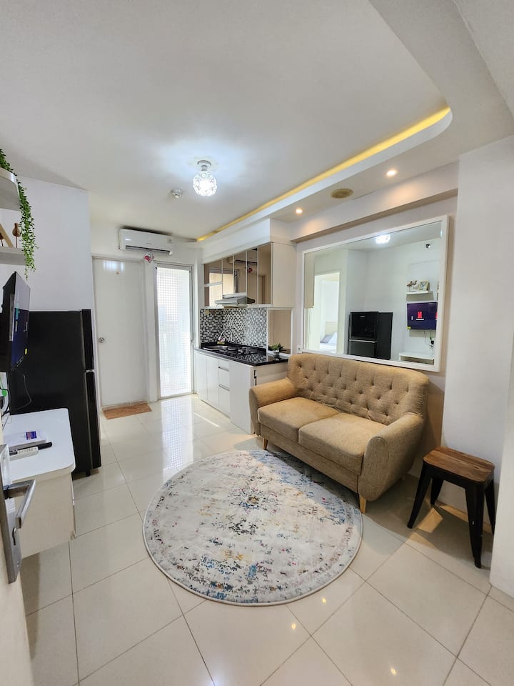 Apartemen 2br Nyaman By Berkat Rooms - Jakarta