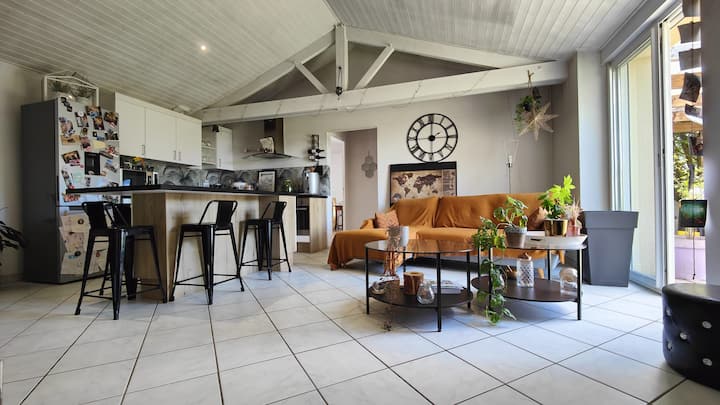 Charmante Maison T3 Avec Jardin Et 2 Chambres - Carquefou