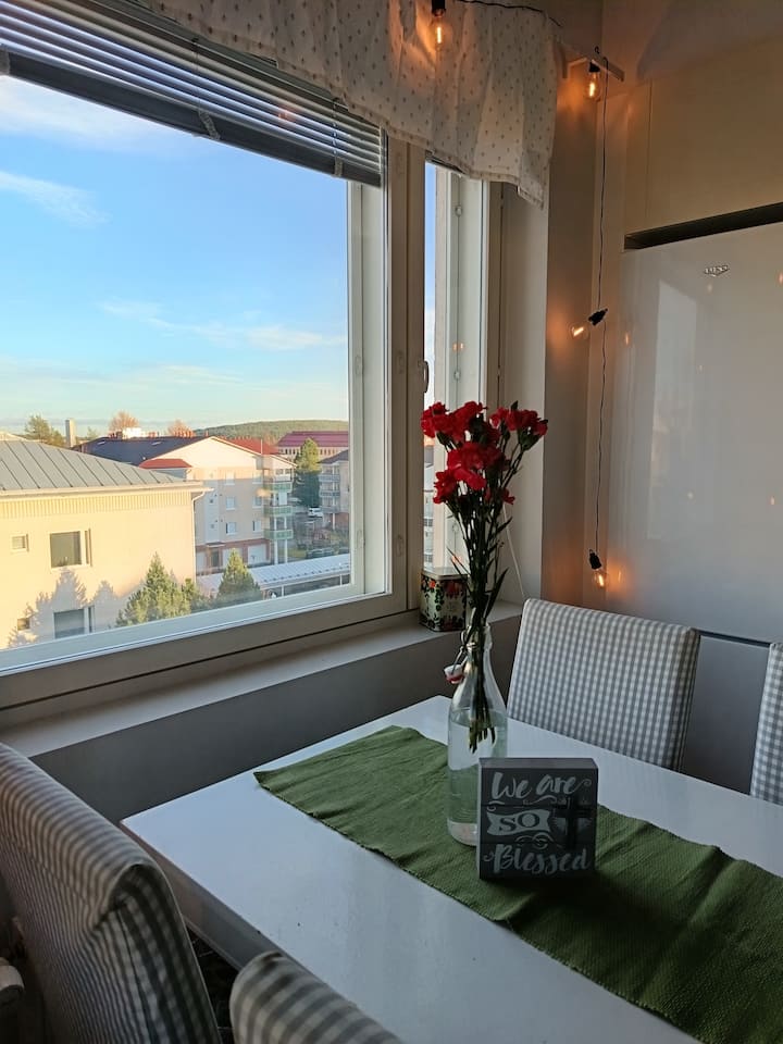 Lapsiperheelle Saunallinen & Rauhallinen Huoneisto - Rovaniemi