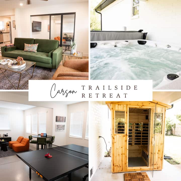 Trailside Retreat | Pet Friendly | Hot Tub | Sauna - ベントンビル, AR