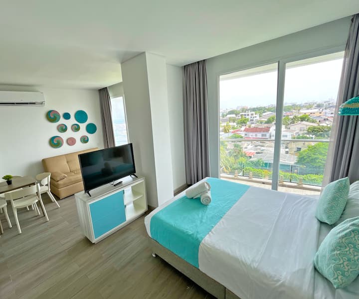 Loft Moderno A Pasos Del Mar Caribe - San Andrés