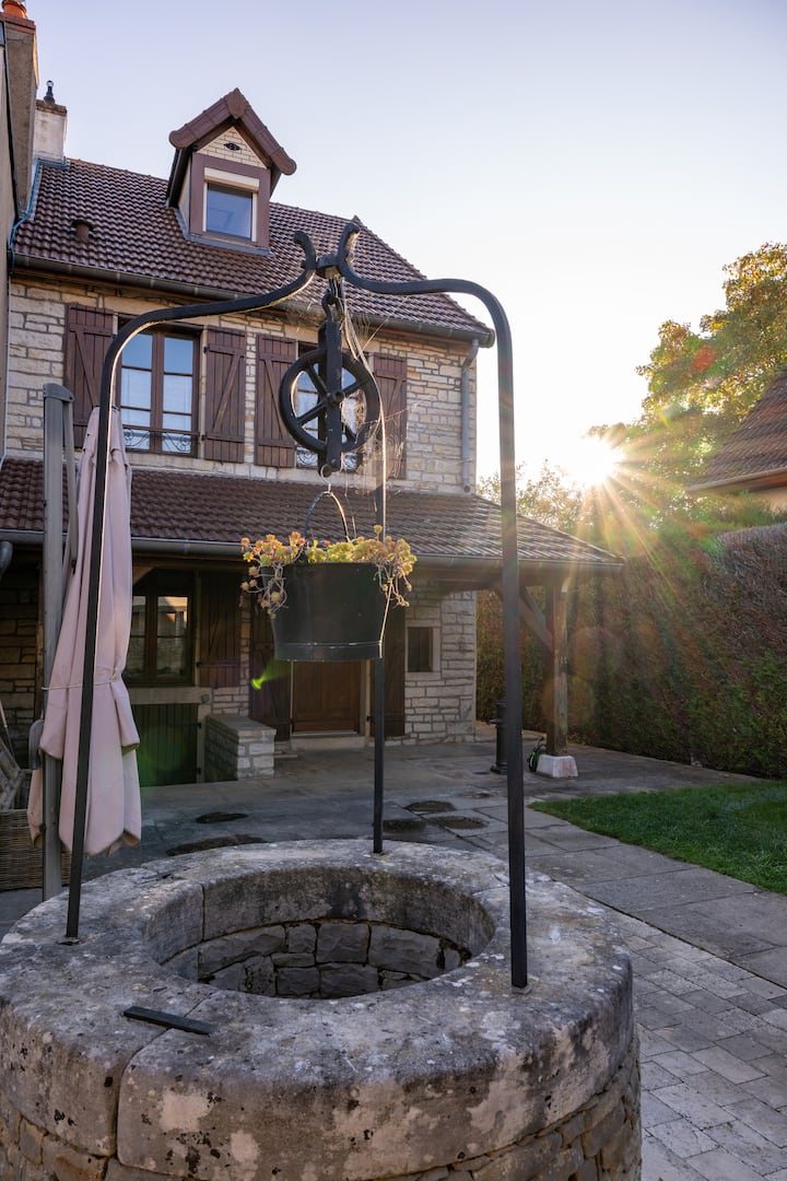 Charmante Maison Bourguignonne : Jardin & Cottage - Côte-d'Or